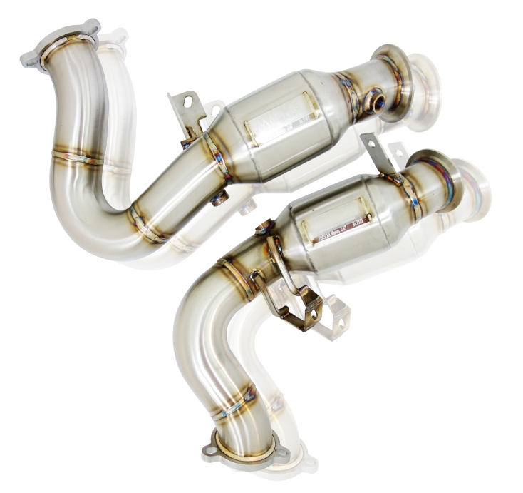 Mach 5 Downpipes for Porsche Macan | Flat 6 Motorsports