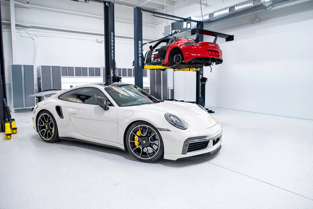 Porsche 992 Turbo S Öhlins Coilover Install | Flat 6 Motorsports