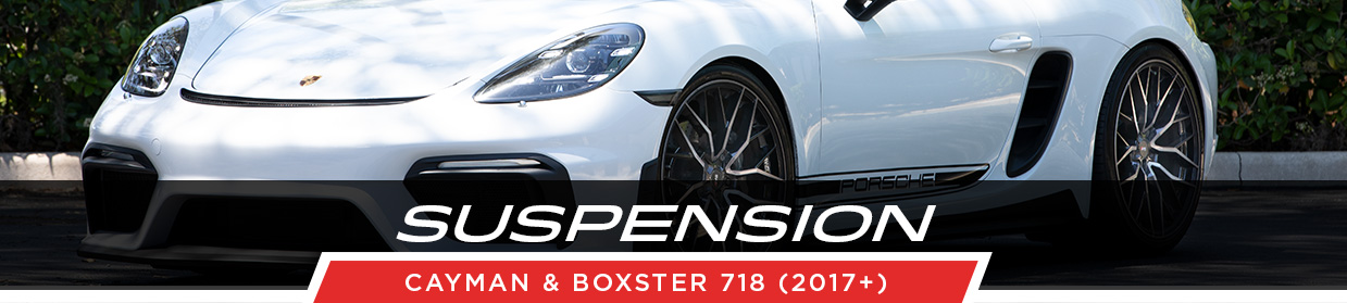 Porsche 718 Suspension Kits | Flat 6 Motorsports