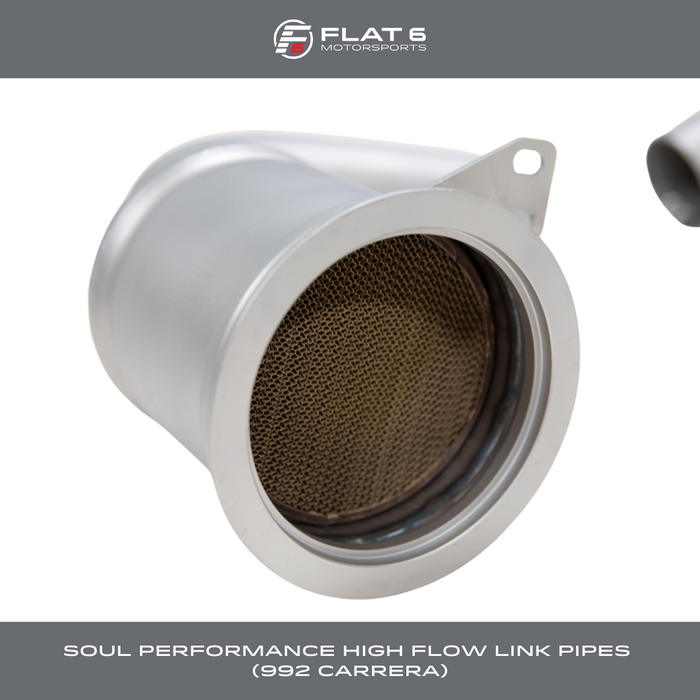 Soul Performance Products - High Flow Downpipes (992 Carrera)