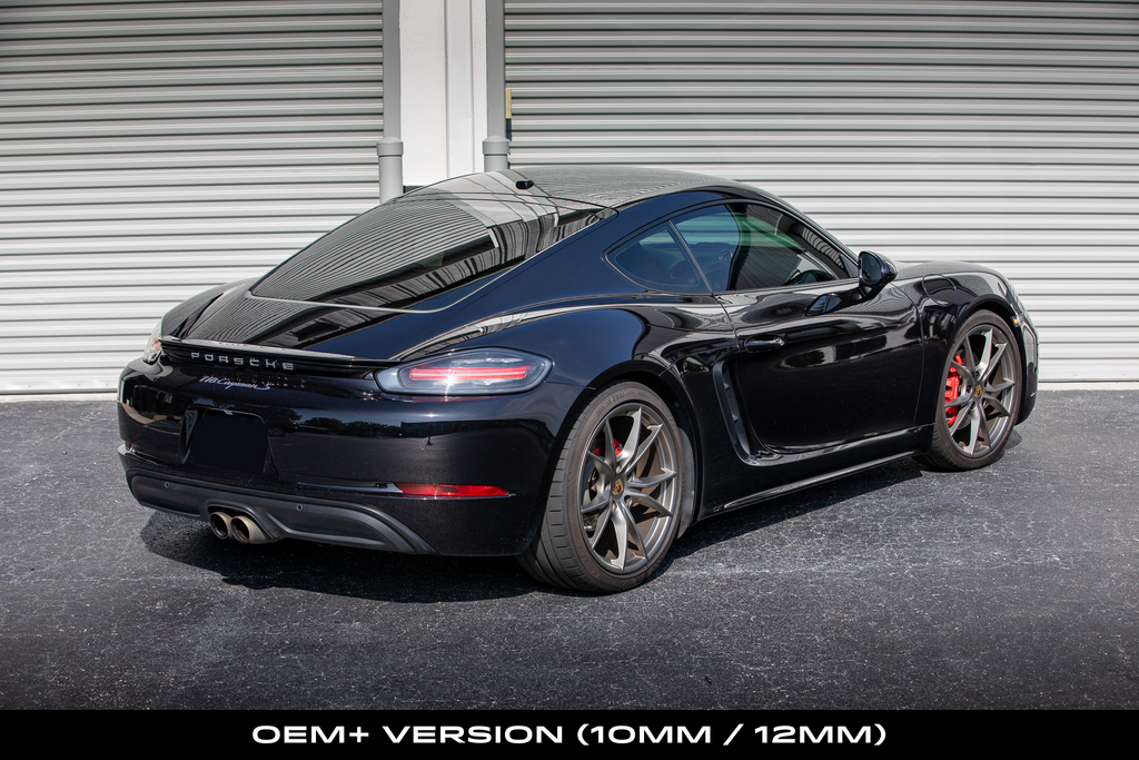 Porsche 718 Cayman or Boxster Wheel Spacer Kit | Flat 6 Motorsports