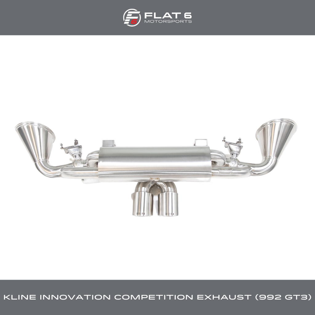 Kline Innovation Competition Exhaust System Package (992 GT3)