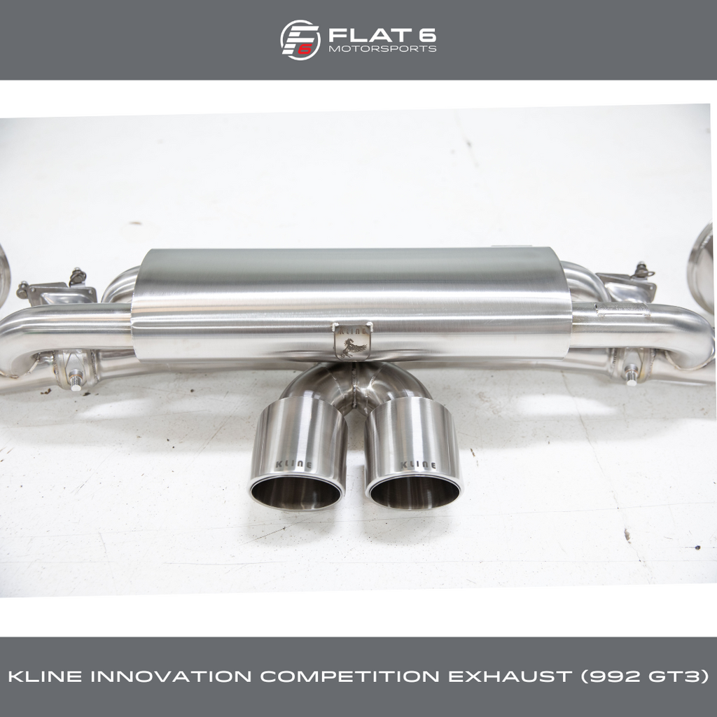 Kline Innovation Competition Exhaust System Package (992 GT3)