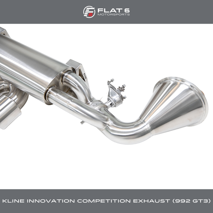 Kline Innovation Competition Exhaust System Package (992 GT3)