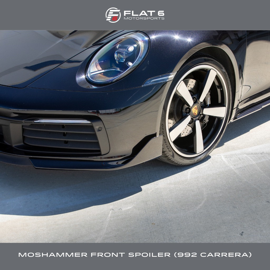 Porsche 992 Front Lip Spoiler | Flat 6 Motorsports