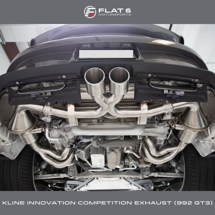 Kline Innovation Competition Exhaust System Package (992 GT3)