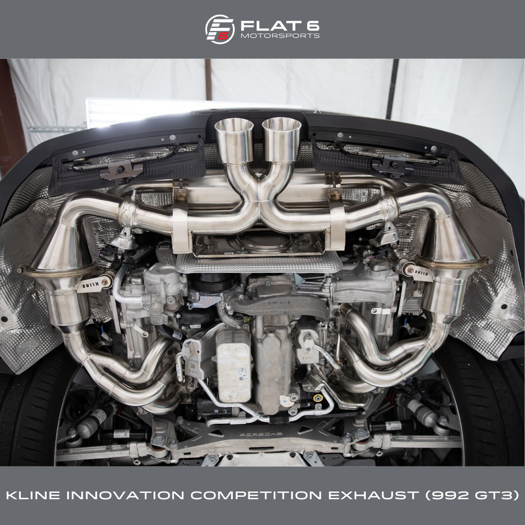 Kline Innovation Competition Exhaust System Package (992 GT3)