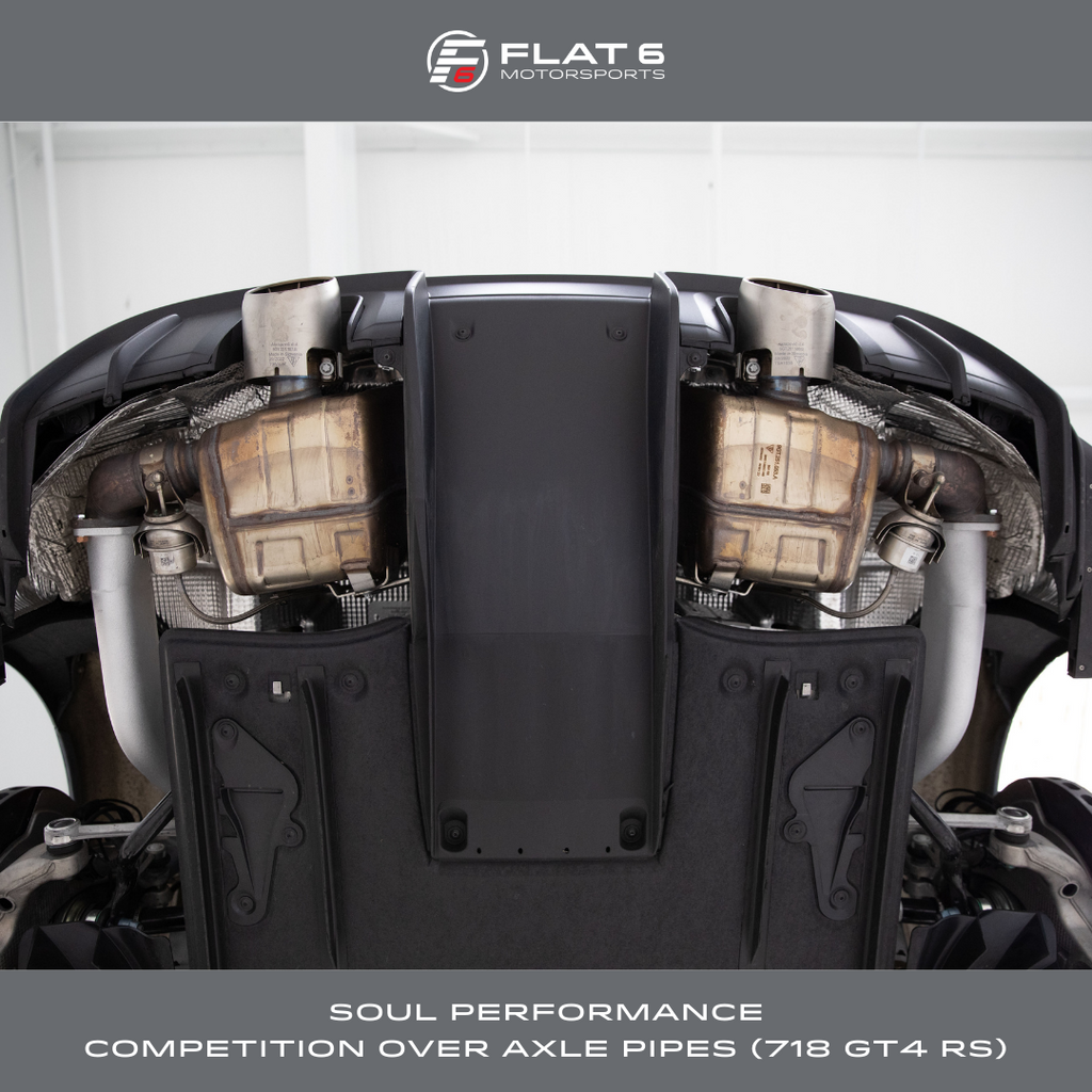Soul Performance Products - Competition Over Axle Pipes (718 GT4 RS