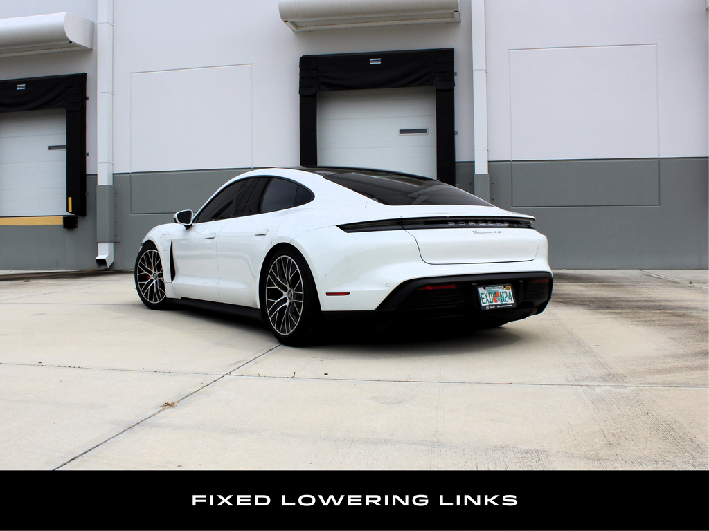 Taycan Fixed/Adjustable Lowering Links | Flat 6 Motorsports