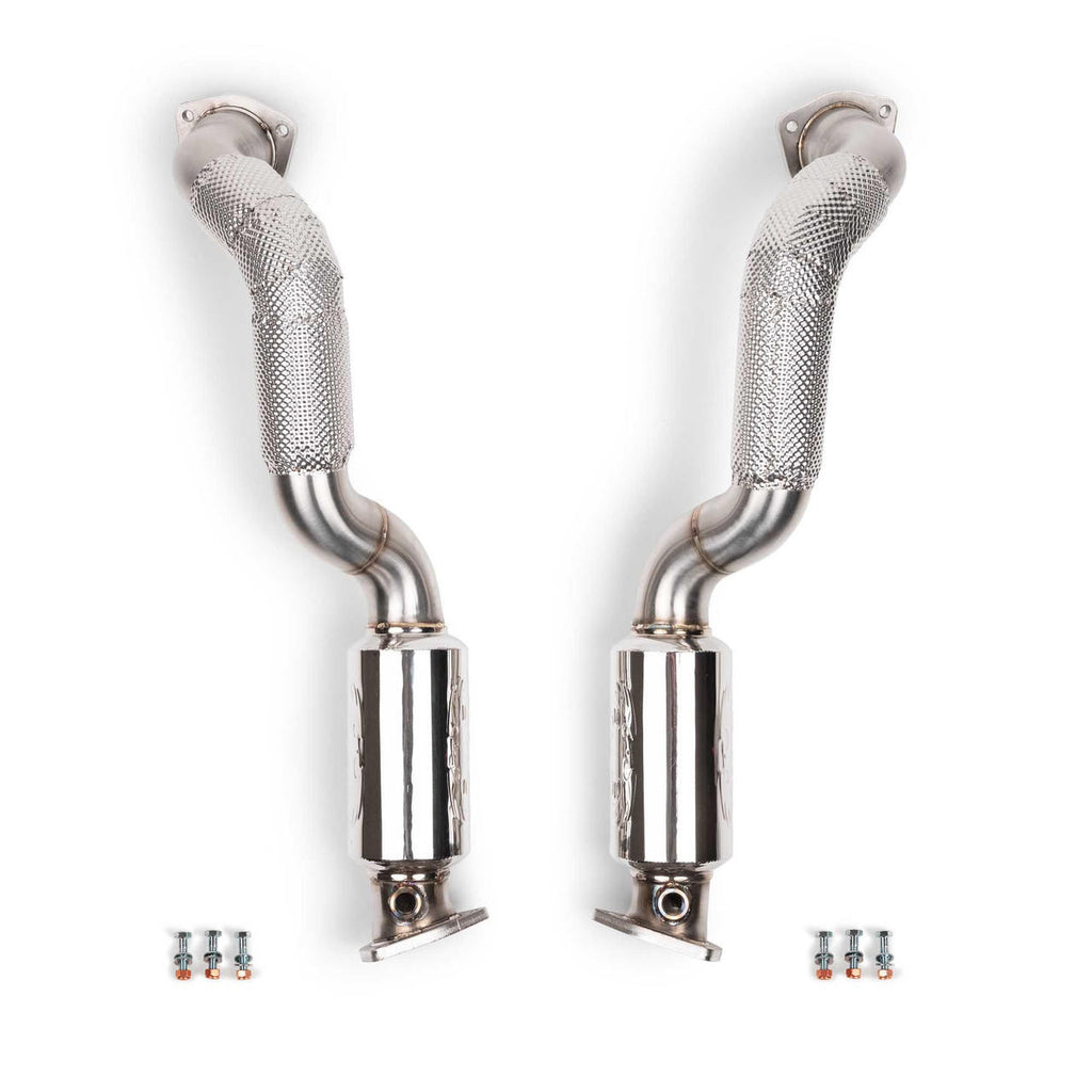 Fabspeed Over Axle Link Pipes (718 GT4 RS)