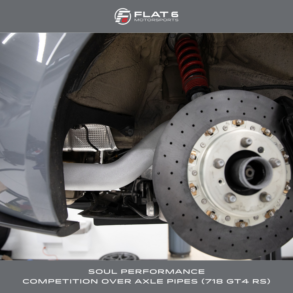 Soul Performance Products - Competition Over Axle Pipes (718 GT4 RS