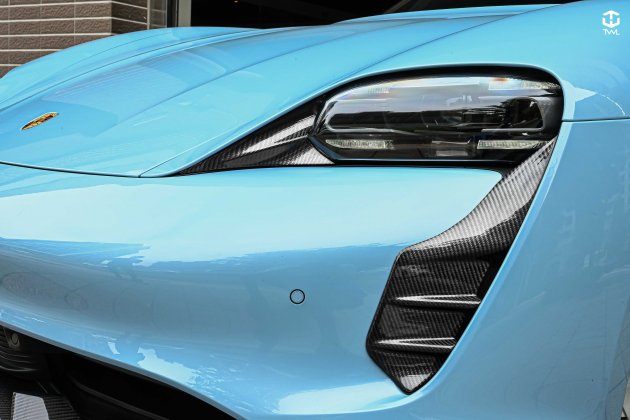 TWL Carbon Fiber Headlight Breather Vent | Flat 6 Motorsports
