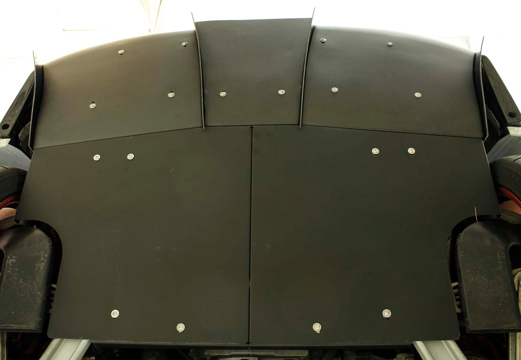 Porsche 981 Carbon Fiber Rear Diffuser | Flat 6 Motorsports