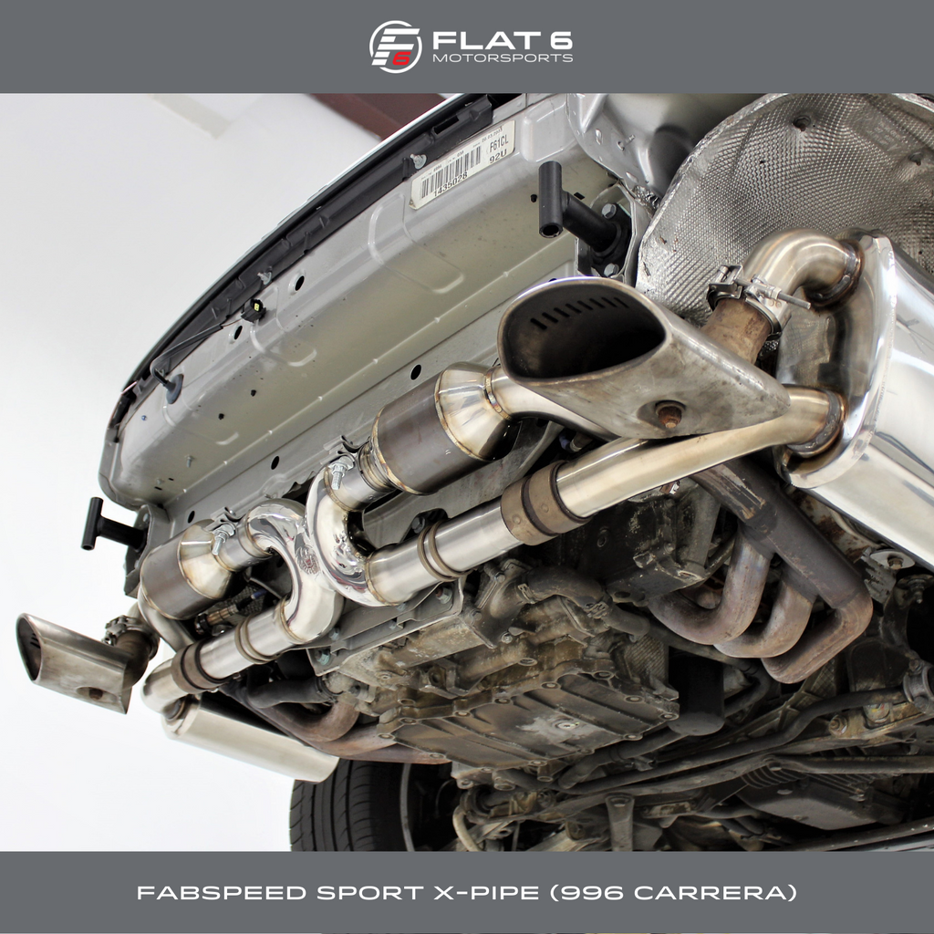 Fabspeed Sport Cat X-Pipe for 996 Carrera/GT3
