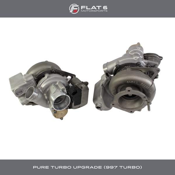 68mm Upgraded Turbos for Porsche 911 by Pure Turbos