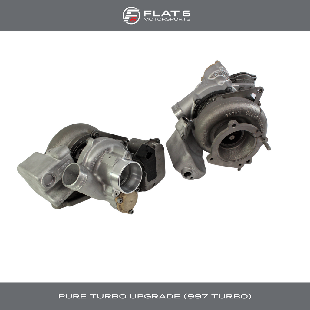 68mm Upgraded Turbos for Porsche 911 by Pure Turbos