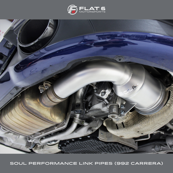 Soul Performance Products - High Flow Downpipes (992 Carrera)