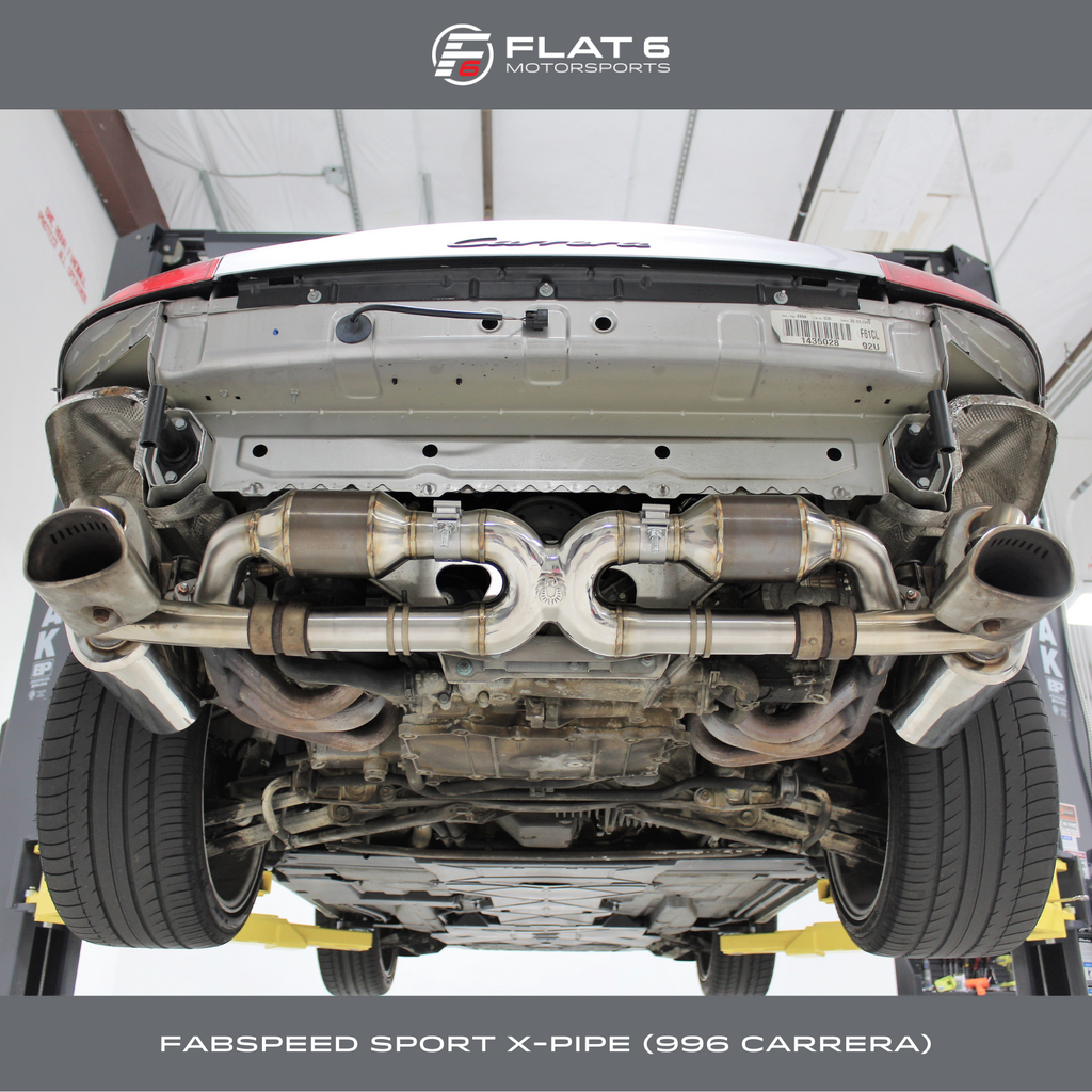 Fabspeed Sport Cat X-Pipe for 996 Carrera/GT3