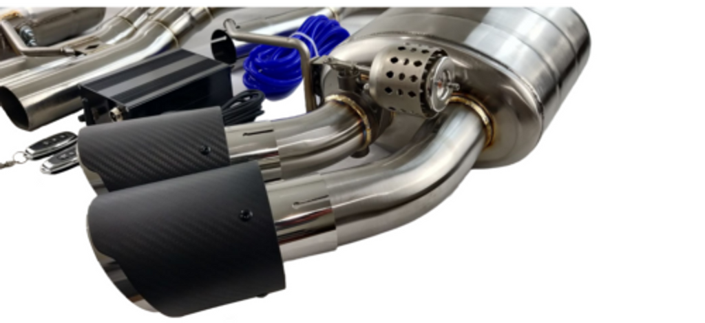 Top Speed Pro 1 Catback Exhaust w. Remote Valve (Macan)