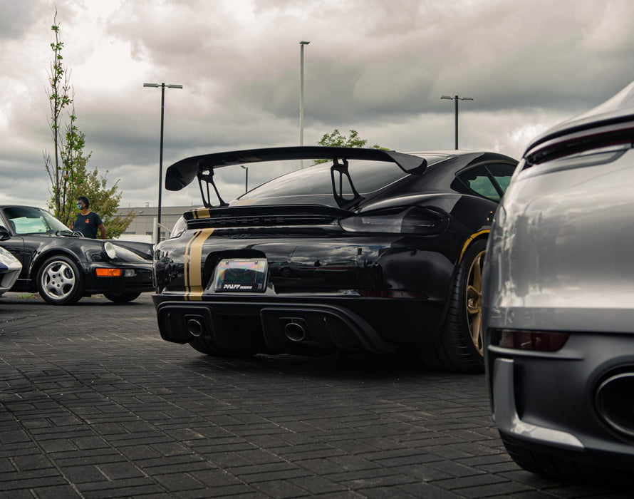 RSNV Wing Risers for 718 GT4 | Flat 6 Motorsports