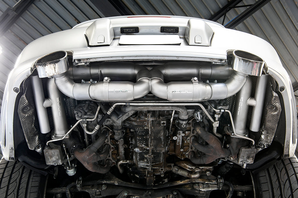 Soul Performance Products - Competition X-Pipe Exhaust System (996 Tur