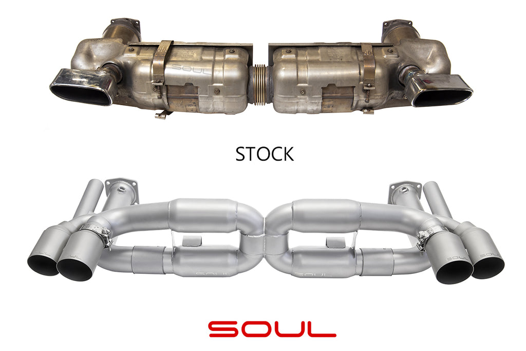 Soul Performance Products - Competition X-Pipe Exhaust System (997.1 T